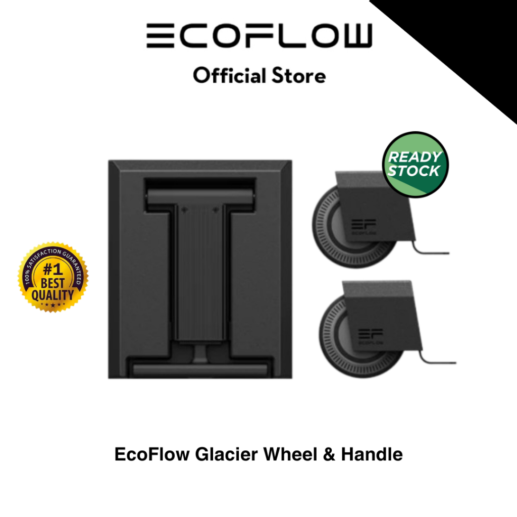 Jual EcoFlow GLACIER Detachable Wheels and Lever | Shopee Indonesia
