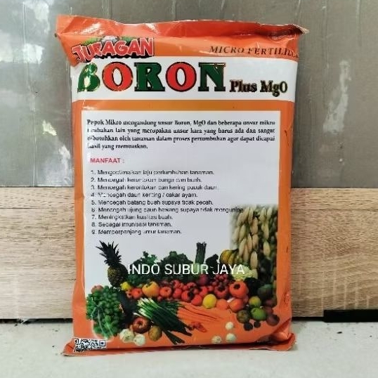 Jual Boron Plus MgO Juragan Pupuk Tanaman 1 Kg | Shopee Indonesia