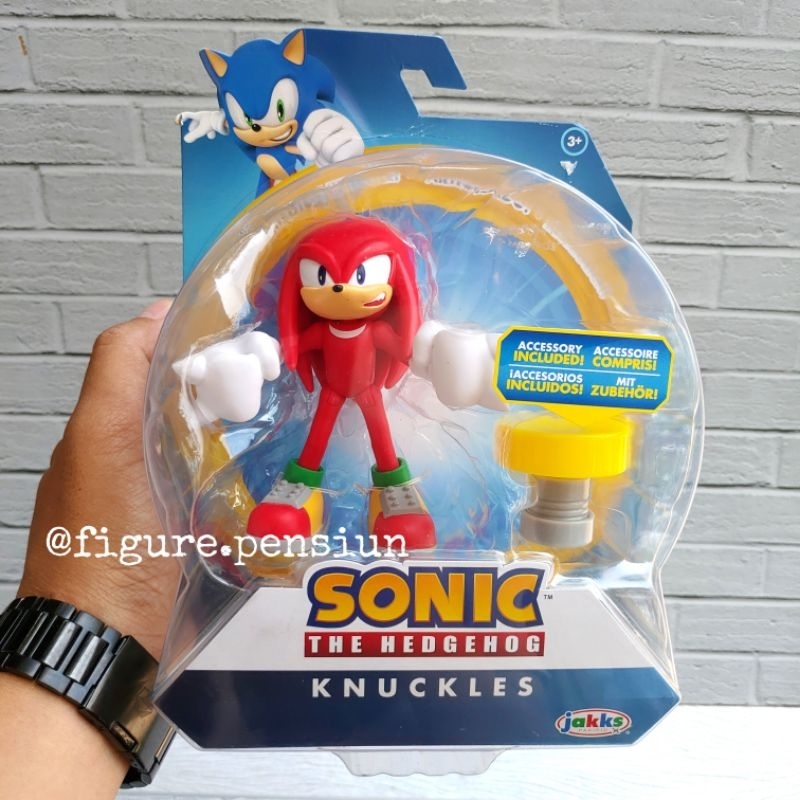 Jual SONIC THE HEDGEHOG MODERN KNUCKLES WITH SPRING JAKKS PACIFIC ...