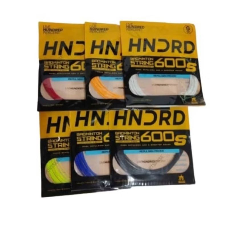 Jual Senar Raket Badminton Hundred HNDRD 600 S 600S Original | Shopee ...