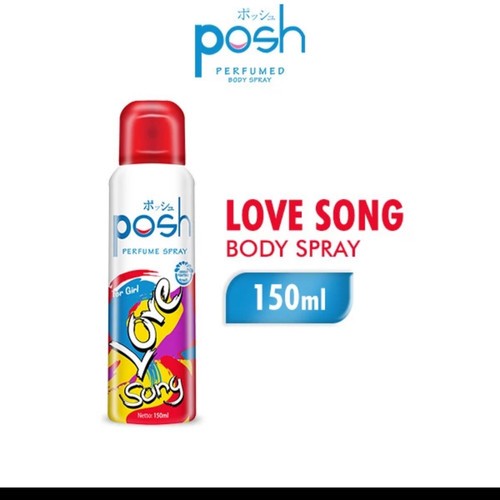 Jual Posh Body Spray Love Song 150ml | Shopee Indonesia