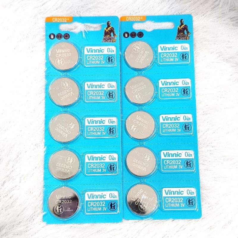 Jual Baterai 2032/vinnic 2032/baterai remote mobil/baterai remote motor ...