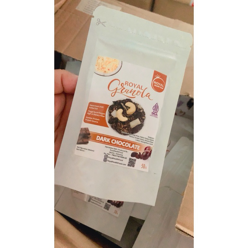 Jual chia yo granola & royal granola kemasan 50gram ( untuk diet ...