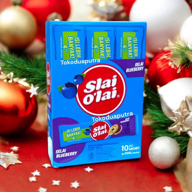 Jual Slai olai Blueberry 1 box ( 10 sachet ) | Shopee Indonesia