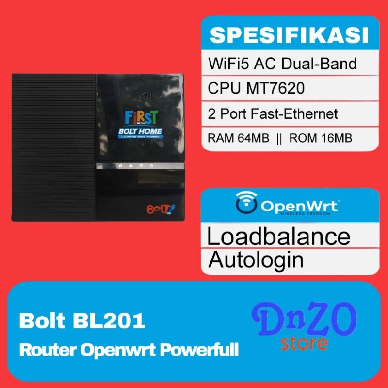 Jual bolt bl201 openwrt autologin wms wifi.id seamless loadbalance dual ...