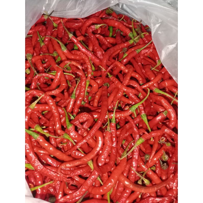 Jual cabe merah kriting berat 1kg | Shopee Indonesia