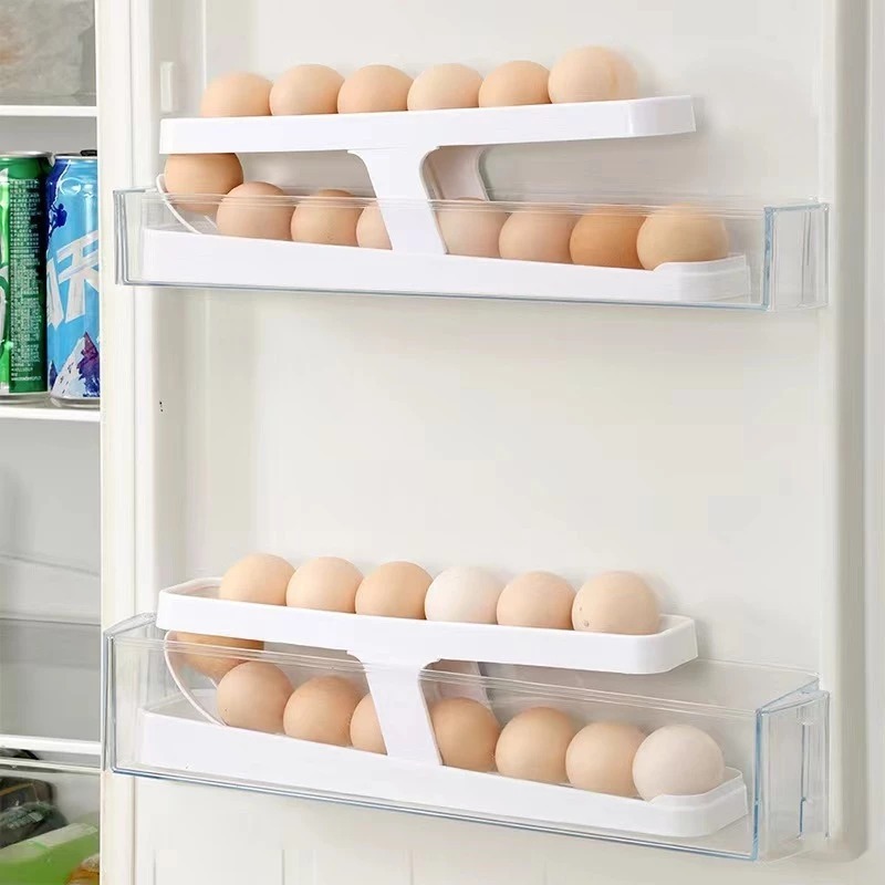 Jual Tempat Telur Ayam 2 Tingkat Kulkas Penyimpanan Telur Minimalis Rak ...