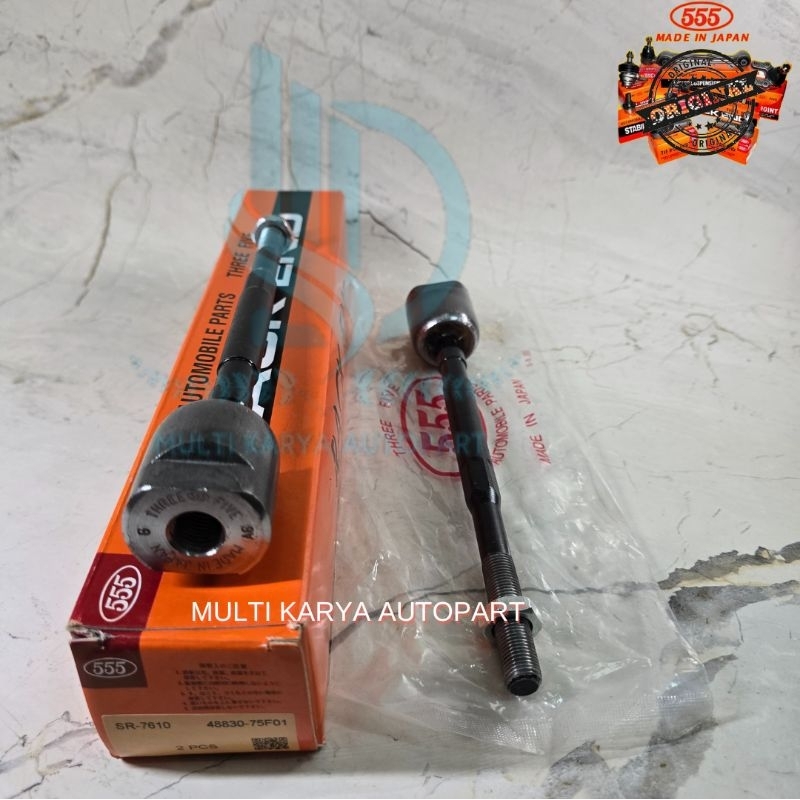 Jual RACK END LONG TIE ROD SUZUKI KARIMUN KOTAK MEREK 555 JAPAN ASLI ...