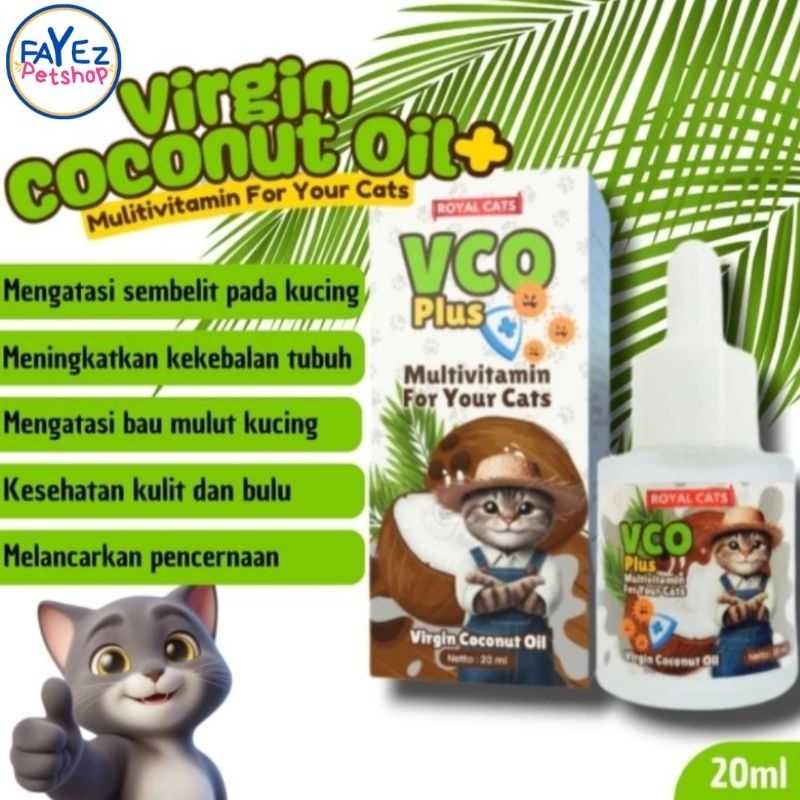 Jual ROYAL CATS virgin coconut oil VCO (minyak kelapa bisa untuk semua ...