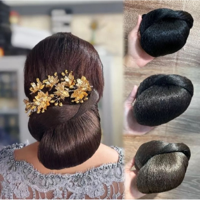 Jual Sanggul Tagel Modern/ Sanggul Keong/ Sanggul Ilut Simpel Hairdo ...