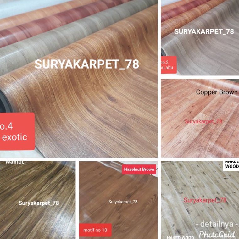 Jual Murah Luar Biasa KARPET PLASTIK KARPET LANTAI VINYL PLASTIK TEBAL ...