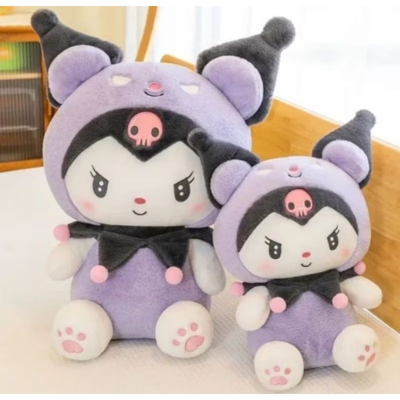 Jual Boneka Sanrio Kuromi Terbaru FULL DAKRON Super Lembut Berlabel SNI ...