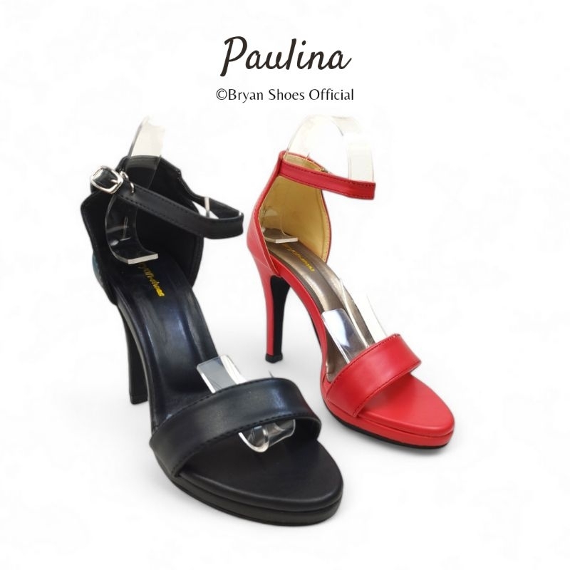Jual Bryan Paulina Platform High Heels Tali 10cm Dove 36-40 41 42 43 ...