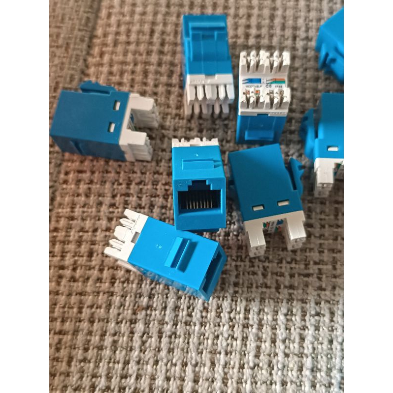 Jual Modular rj45 cat6 module rj45 Cat6 | Shopee Indonesia