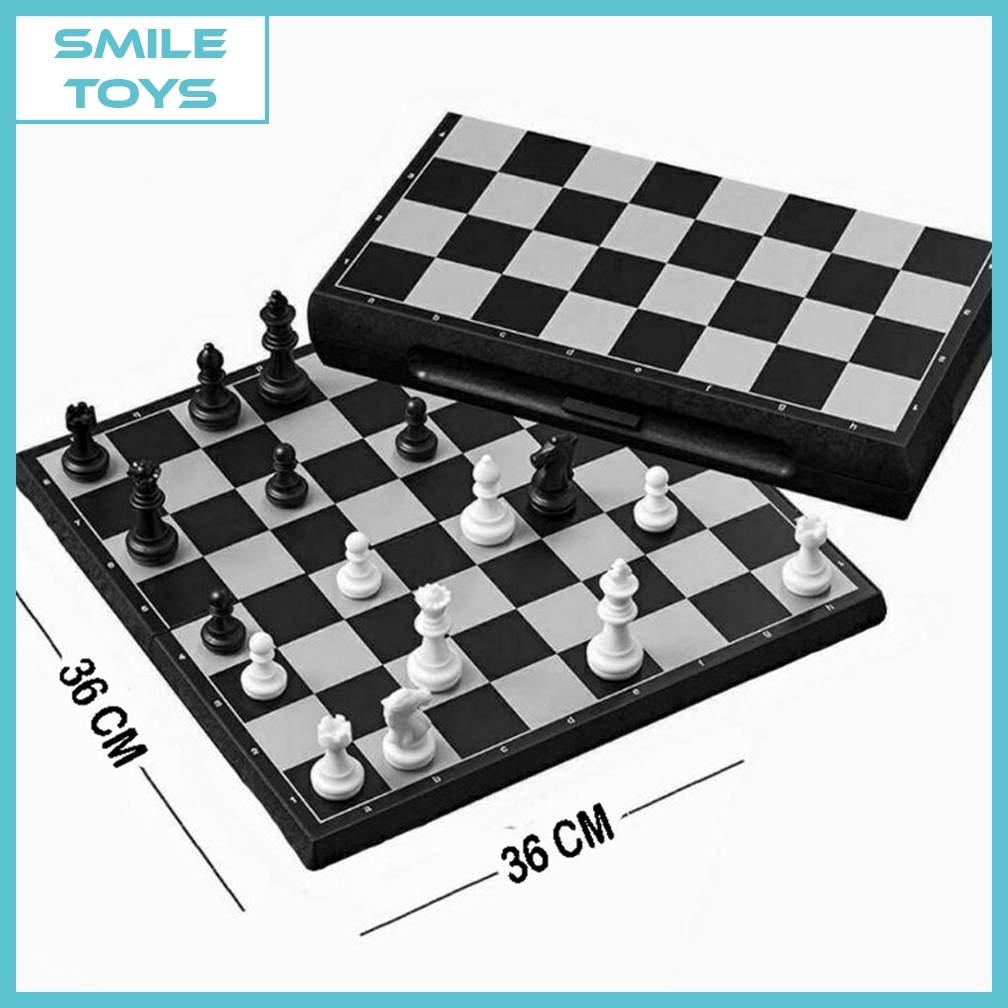 Jual Smile - Mainan Anak Papan Catur - Chess Board Games Ukuran 36x36CM ...