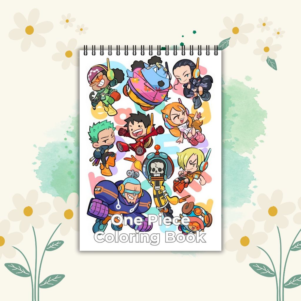 Jual One Piece Coloring Book Buku mewarnai Anak One Piece | Shopee ...