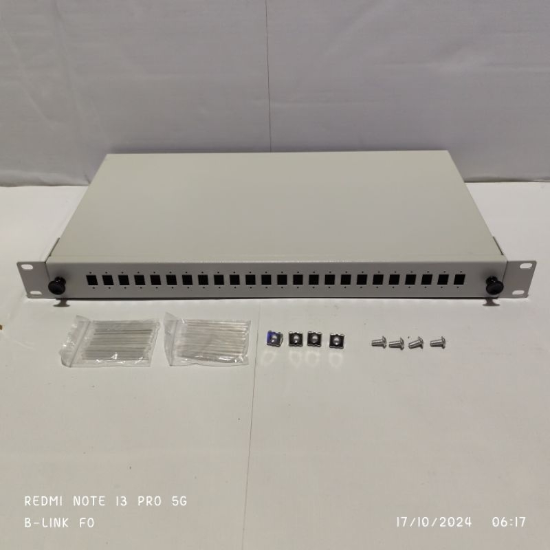 Jual otb 24 core / odf 24 core / otb rackmount 24 core fiber optik ...