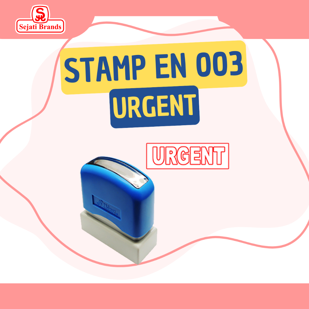 Jual Shiny Stempel EN-003 - URGENT | Shopee Indonesia