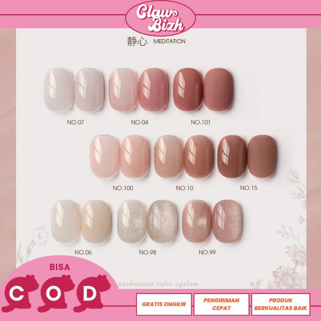 Jual MODING - 108 Color Series [Satuan] / Gel Polish Premium / Nail Art ...