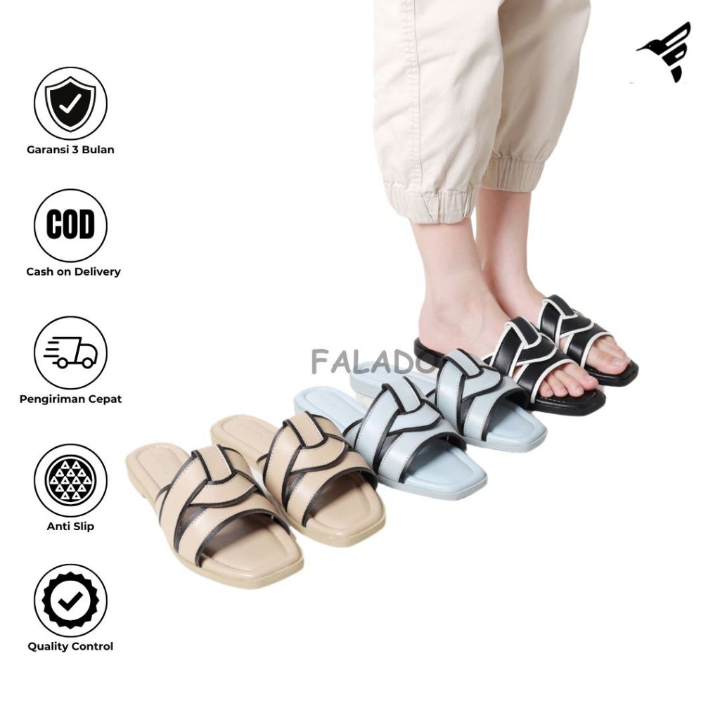 Jual (BELI 2 GRATIS 1 PRODUK BEST SELLER) Falado - Fuji Sandal Wanita ...