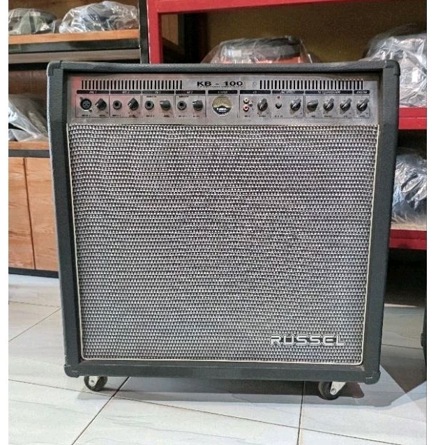 Jual Ampli Keyboard 15 Inch Russel Kb100 Kb 100 ampli Gitar 100W Original | Shopee Indonesia