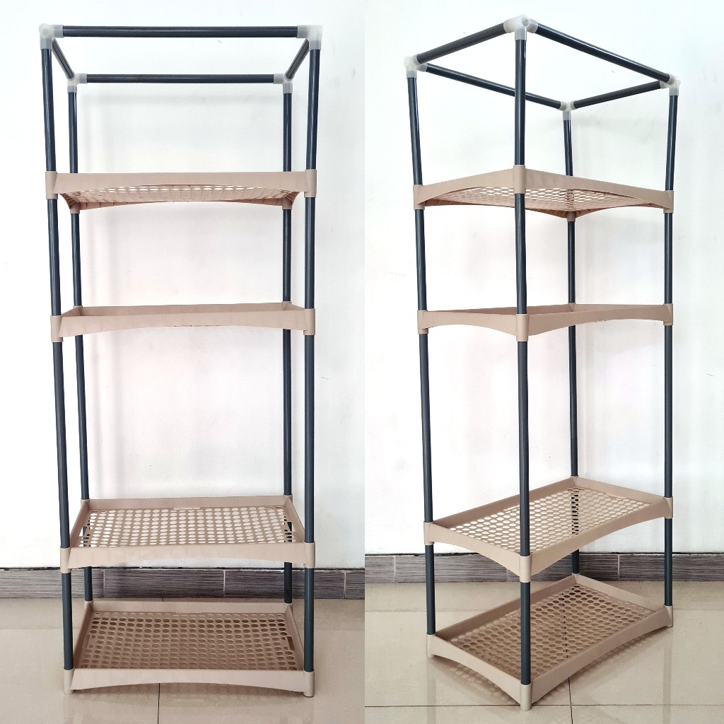 Jual Ace Hardware Rak Besi Plastik Rumah Dapur Kamar Tempat Hanger Baju ...