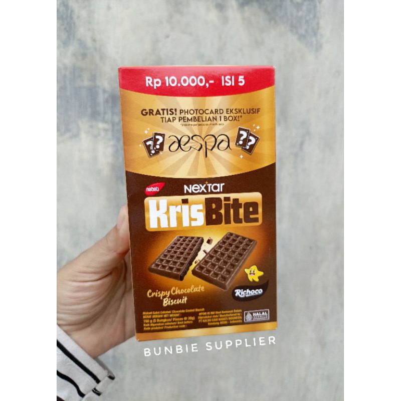 Jual Nabati Nextar KrisBite Richoco Crispy Chocolate Biscuit Isi 5pcs ...