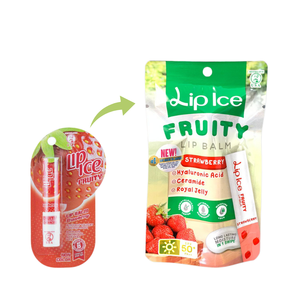 Jual Lip Ice Fruity Lip Balm Spf 50+ PA++ | Shopee Indonesia