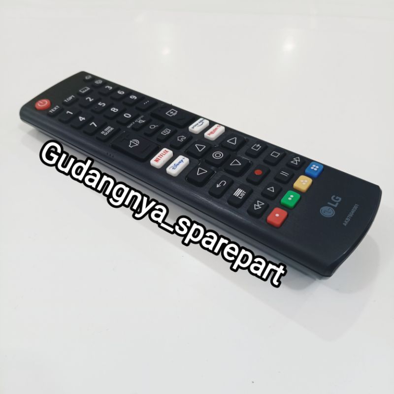 Jual REMOT REMOTE TV LG LCD LED SMART TV AKB SERIES ORIGINAL ORI 100% SMART NETFLIX | Shopee ...
