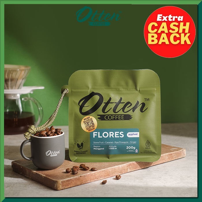 Jual Kopi Arabica Flores Manggarai 200g - Biji / Bubuk Single Origin ...