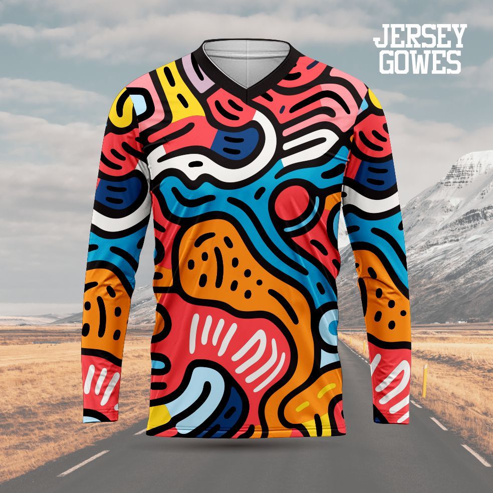 Jual JERSEY SEPEDAH JERSEY GOWES RIDE BIKE BAJU KAOS GOWES LENGAN ...