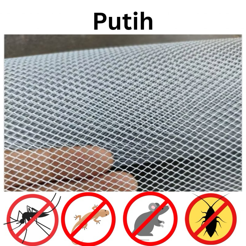 Jual kasa jaring nyamuk ventilasi kawat nyamuk baja anti tikus 50cm ...