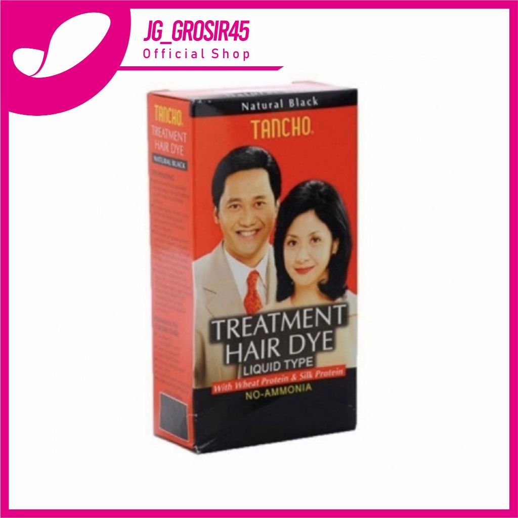 Jual TANCHO SEMIR RAMBUT HITAM 80 ML/ CAIR NATURAL BLACK TANPA AMONIA ...