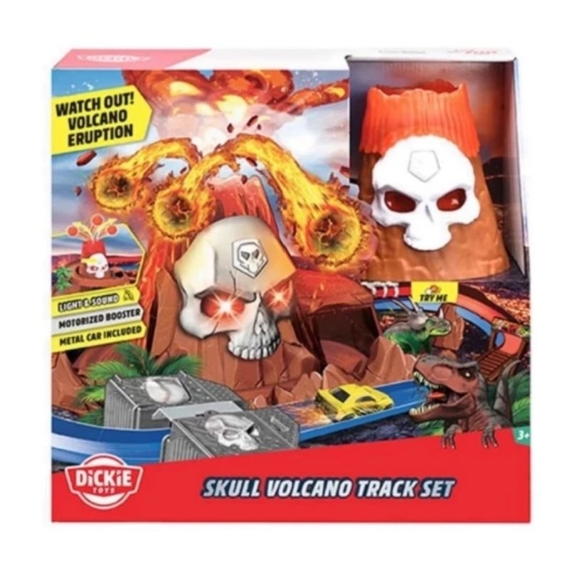 Jual Dickie toys skull volcano track set original | Shopee Indonesia