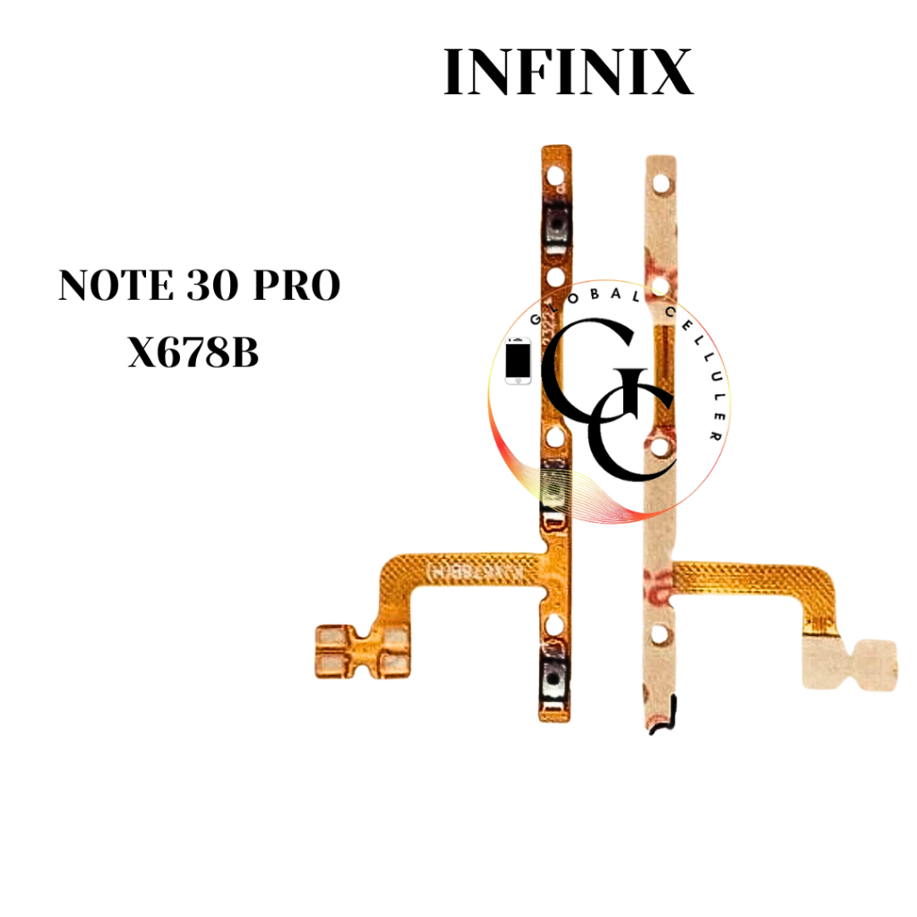 Jual Flexible On Off Volume Infinix Note 30 Pro X678B Original ...