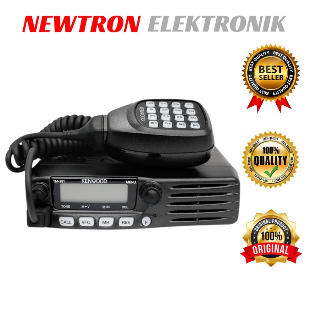 Jual RIG KENWOOD TM281 TM-281A TM281A Radio TM 281 VHF 136-174Mhz | Shopee Indonesia