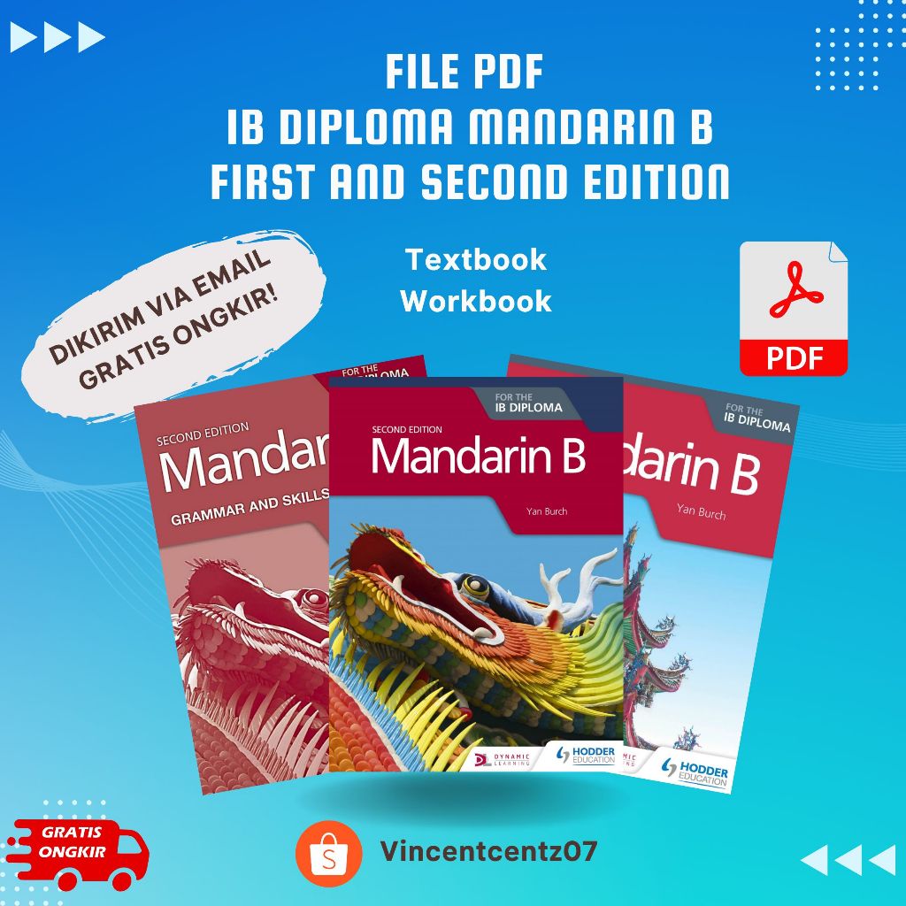 Jual File - IB Diploma Mandarin B First and Second Edition Textbook ...