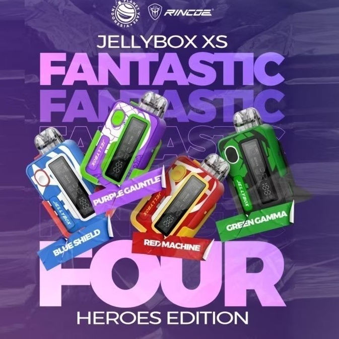 Jual Jellybox XS Limited Hero Edition Pod Kit AUTHENTIC | Shopee Indonesia