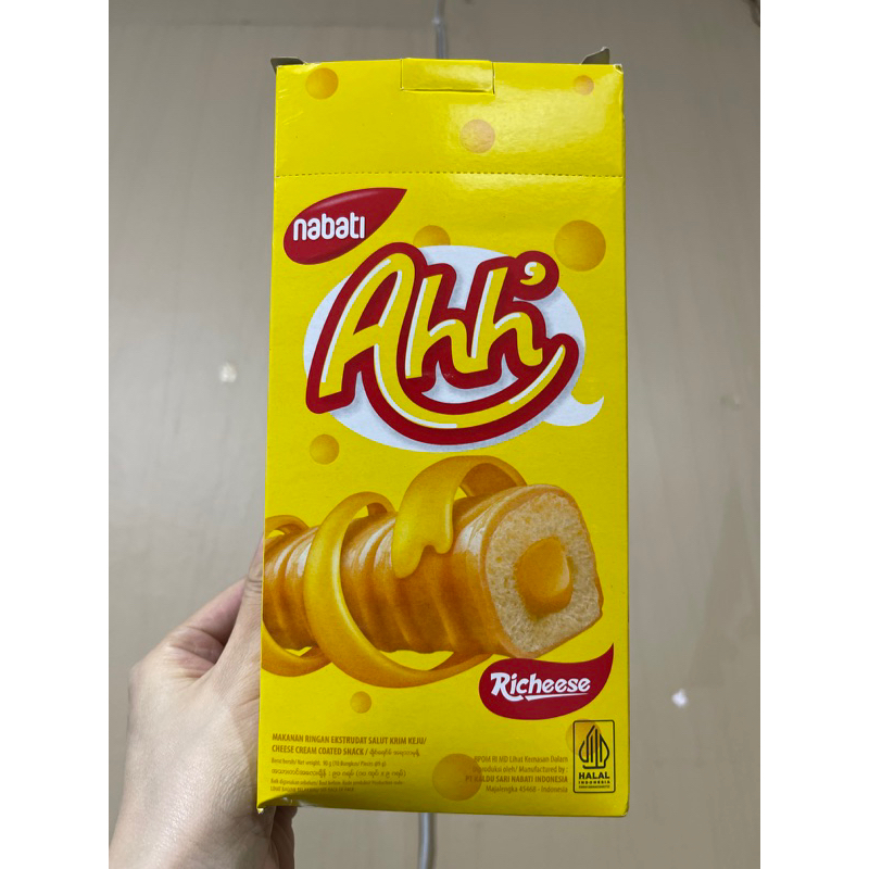Jual nabati ahh richeese isi 10 - nabati wafer stick ahh richeese ...