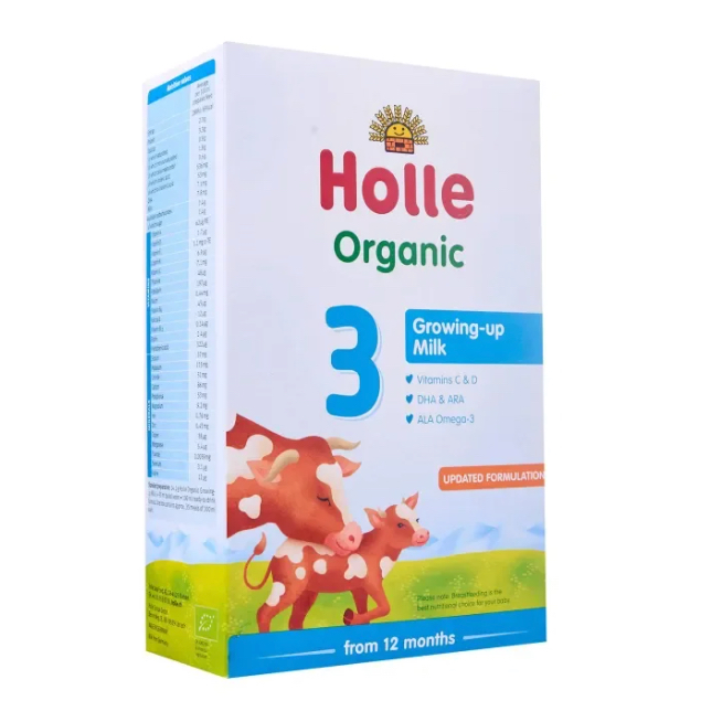 Jual HOLLE Organic Growing Up Milk 3 Susu Formula 600g SIngapore ...