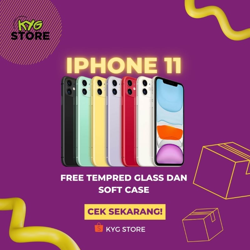 Jual Iphone 11 128GB - Garansi Resmi | Shopee Indonesia