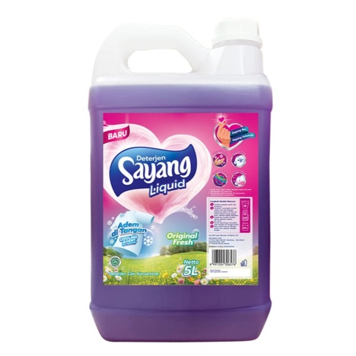 Jual SAYANG HIJAB LAVENDER LIQUID DETERGEN 5L | Shopee Indonesia