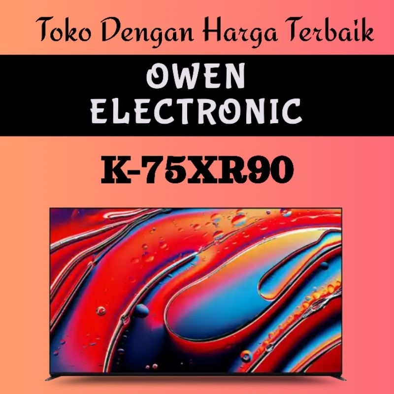 Jual SONY 4K UHD MINI LED GOOGLE SMART TV BRAVIA 9 K-75XR90 75 inch | Shopee Indonesia