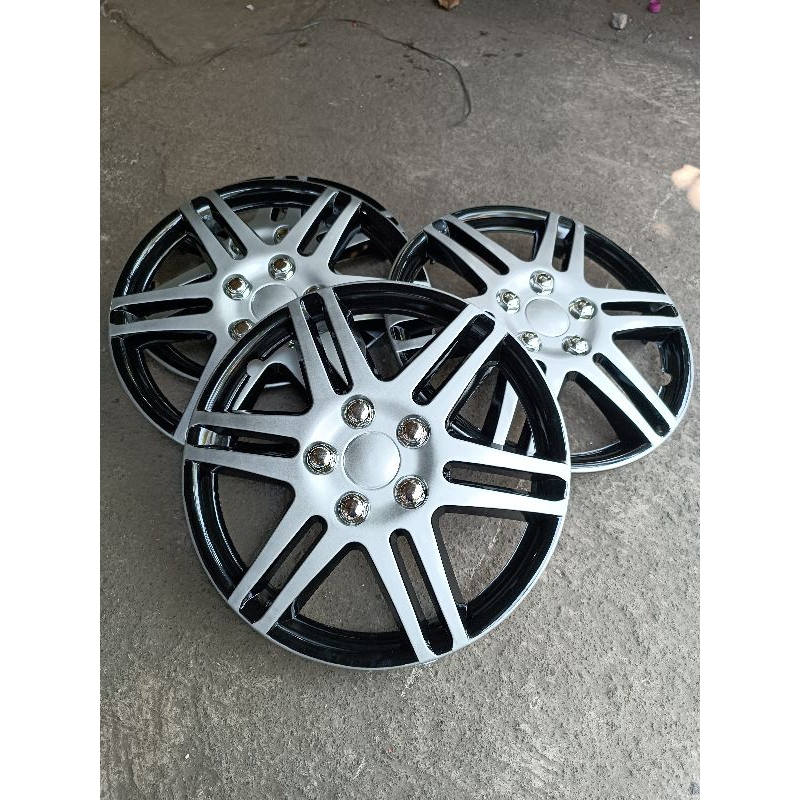 Jual weldop ring 13 , satu set isi 4 biji , baru, silfer dan kombinasi ...