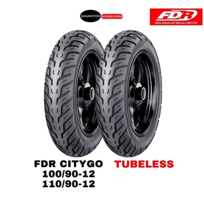 Jual FDR Ban FDR CityGo Ban New Scoopy Freego Vespa Ring 12 Tubeless ...