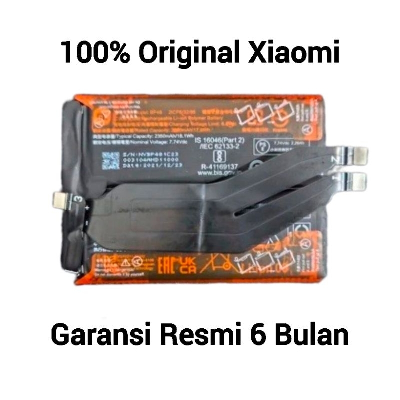 Jual Battery Baterai Batere XIAOMI Poco F4 GT Redmi K50 Gaming BP48 Original | Shopee Indonesia