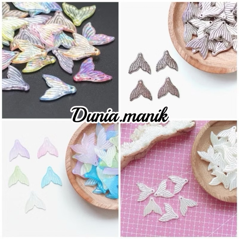 Jual Manik Mote Charm Mermaid bahan kerajinan DIY 15gr | Shopee Indonesia