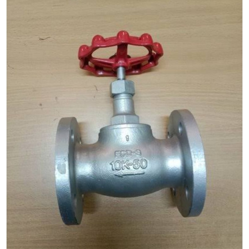 Jual GLOBE VALVE KITZ STEAM FCD-S JIS 10K FLANGE TYPE SJBF 1" | Shopee Indonesia