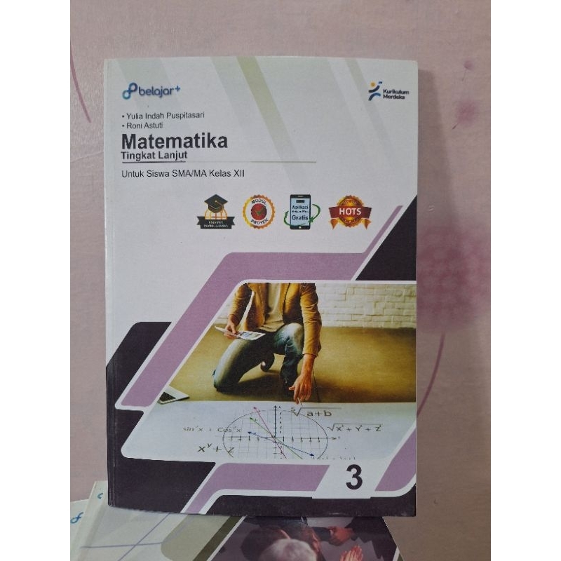 Jual buku matematika tingkat lanjut kelas 12 XII 3 sma ma merdeka belajar plus kurikulum merdeka ...