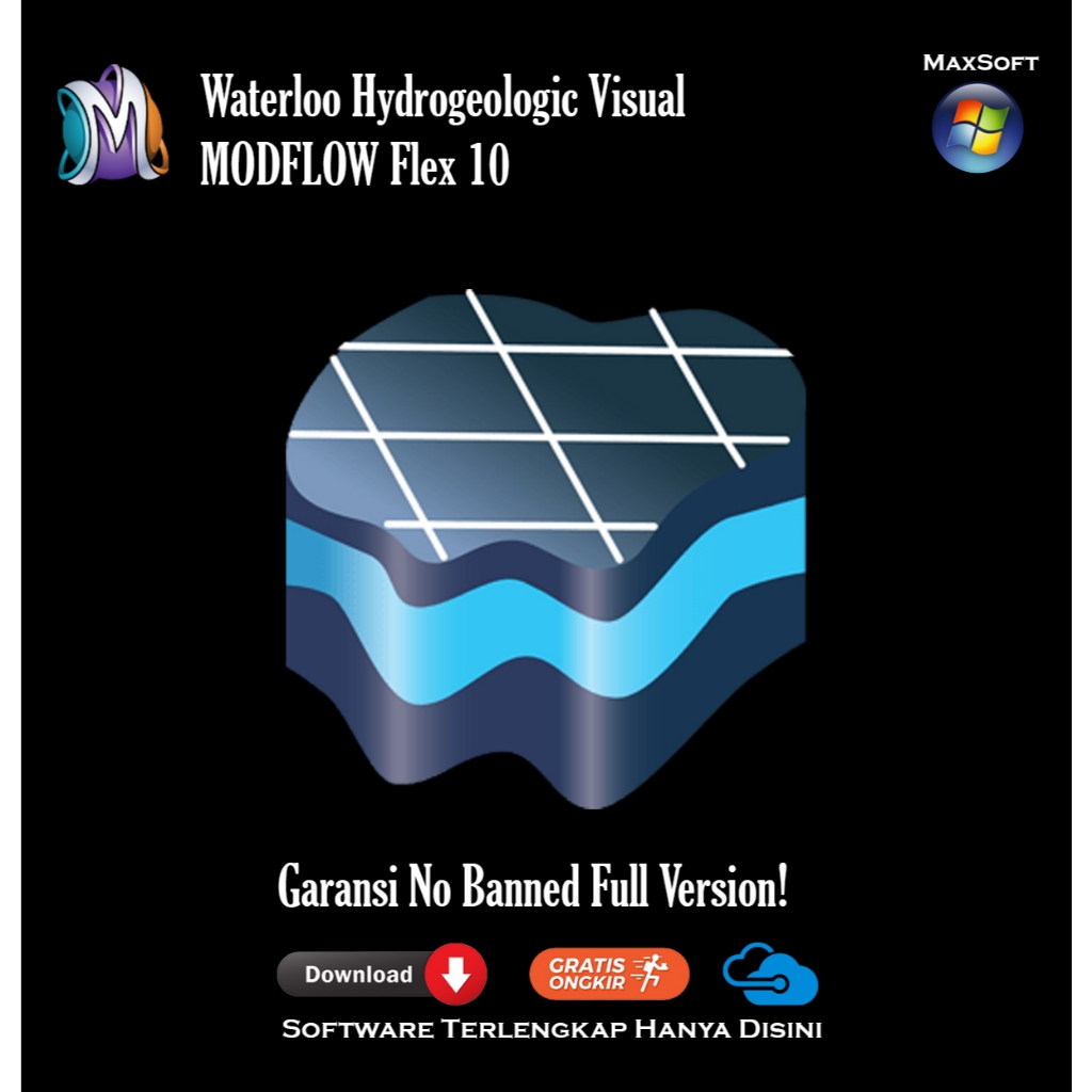 Jual Hydrogeologic Visual MODFLOW Flex 10 Lisensi Permanent | Shopee Indonesia